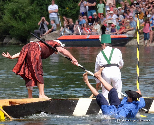 Ulmer Fischerstechen geht in die erste Runde