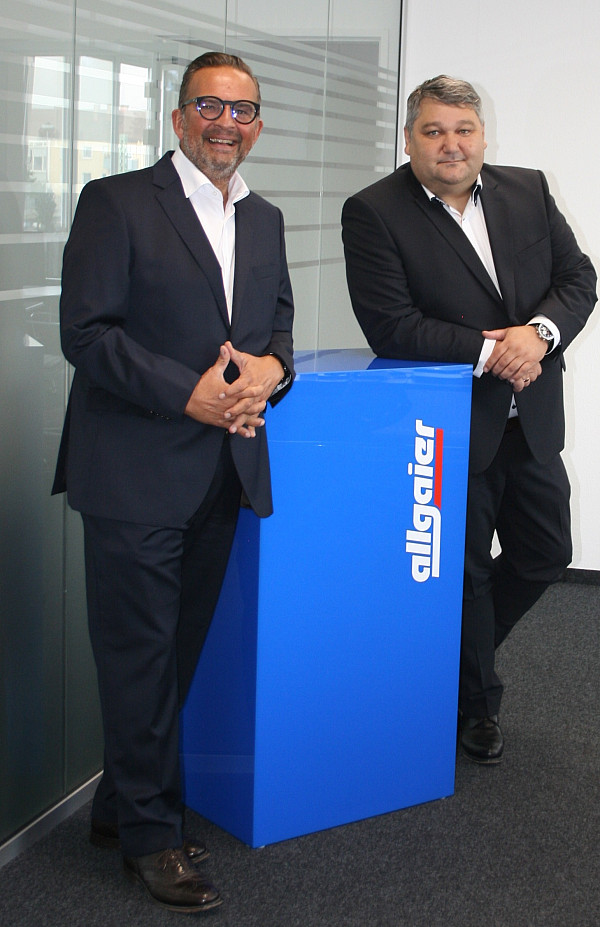 allgaier GmbH aus Neu-Ulm jetzt mit Doppelspitze in Führungsebene